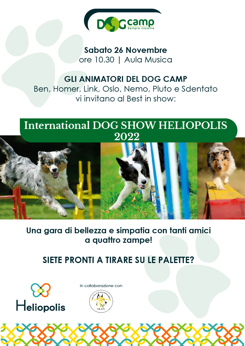 Heliopolis International Dog Show | Korian residenze per anziani